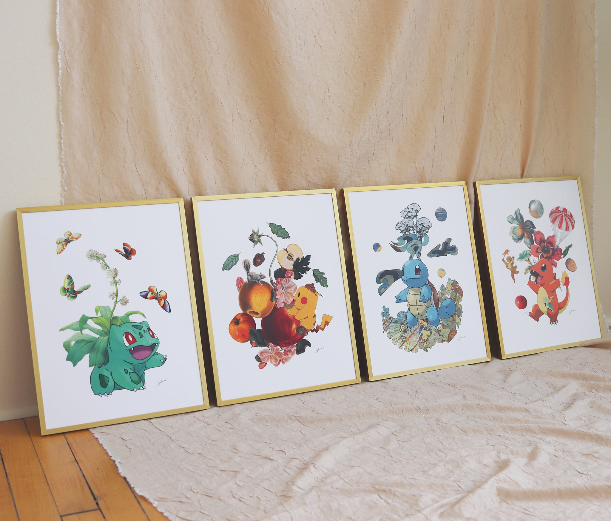 Bulbasaur Inspired - Law of Attraction - Toronto Art - Collage Art ...